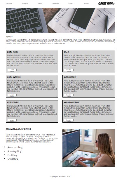 Dimension by HTML5 UP